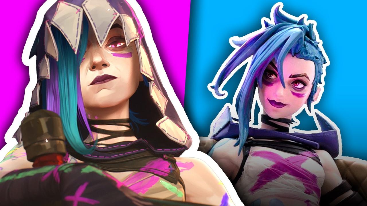 Jinx de Arcane ganha uma bela estátua ultradetalhada para comemorar sua despedida na segunda ...